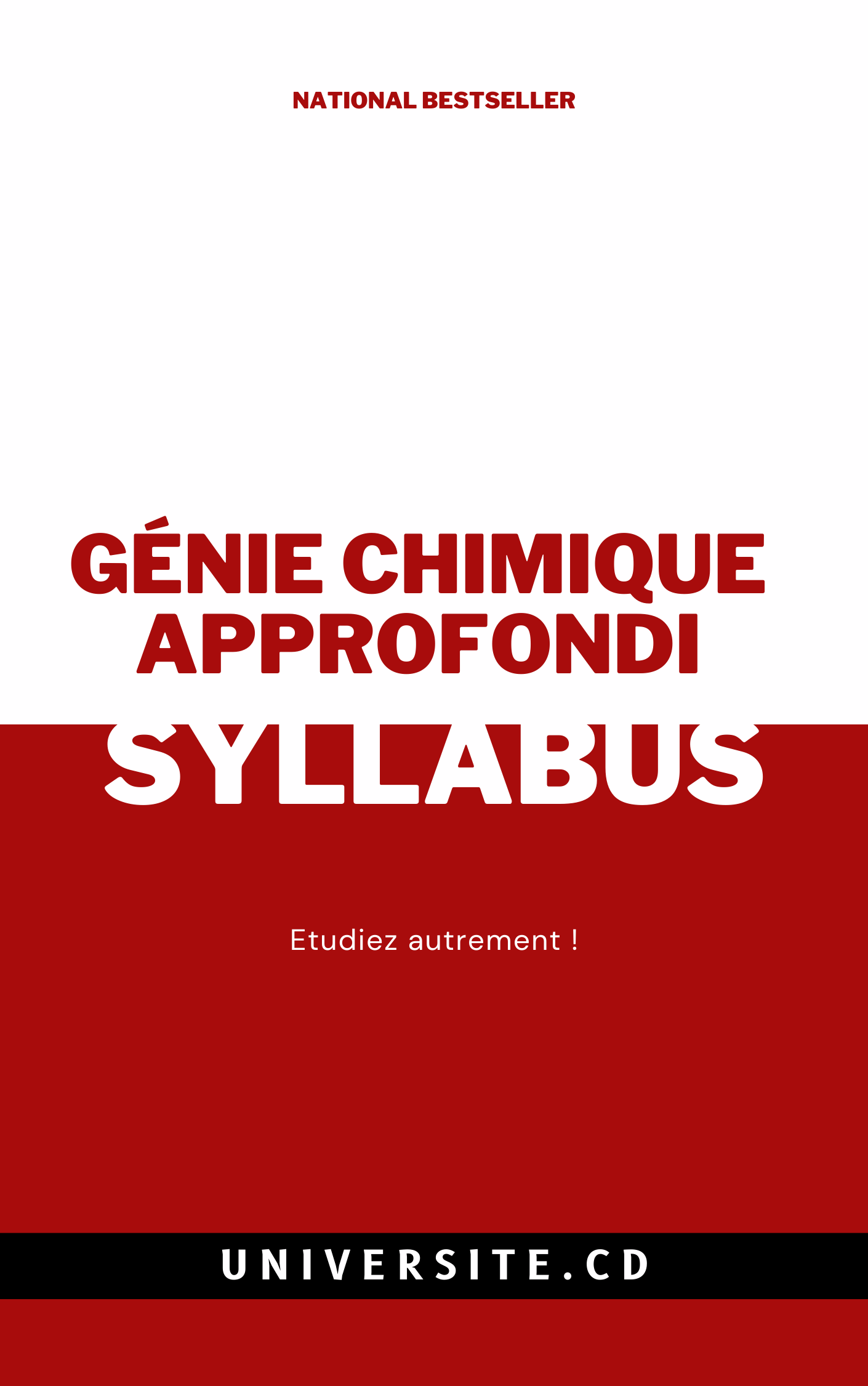 GÉNIE CHIMIQUE APPROFONDI – Universite.cd